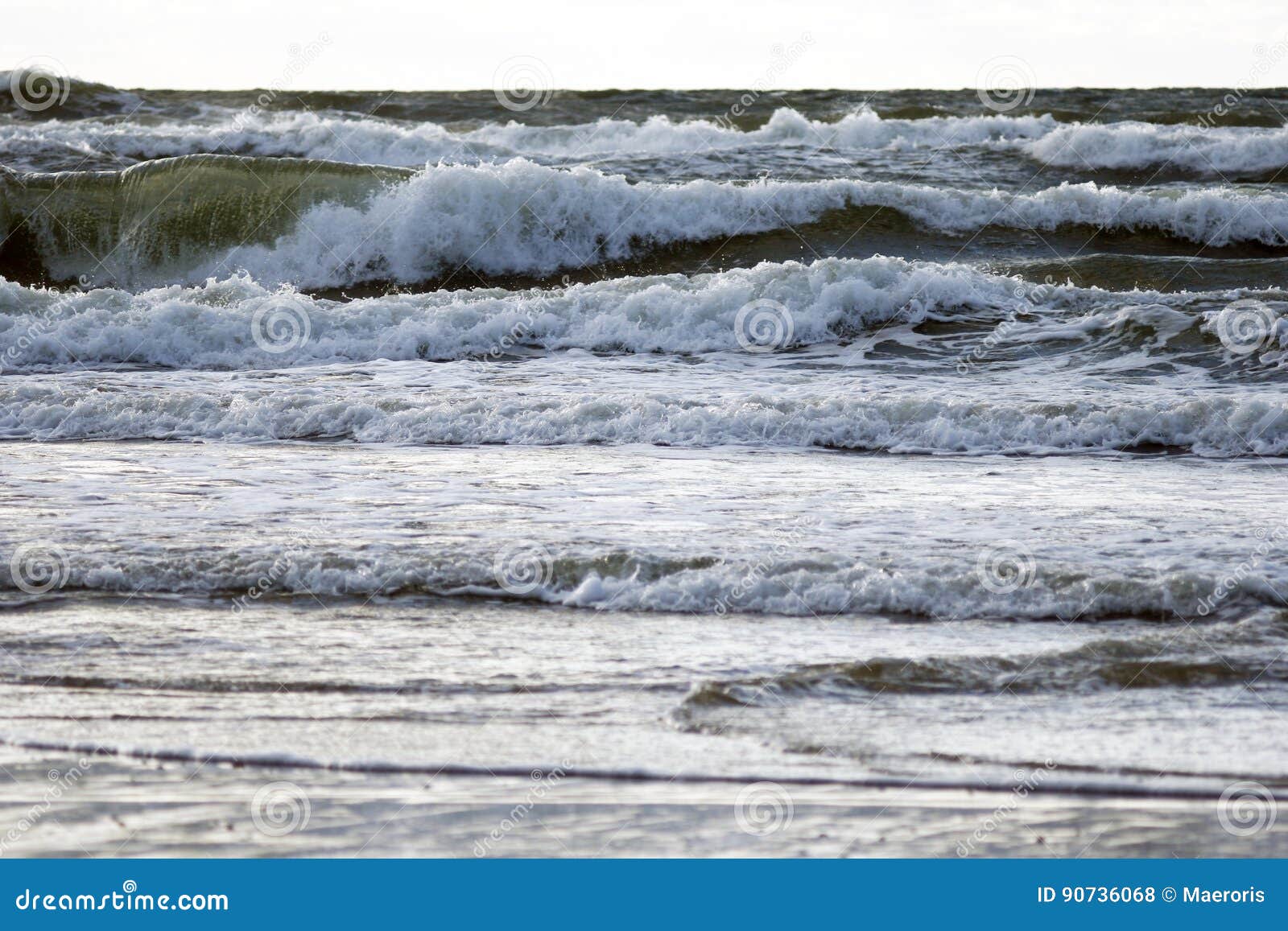 Storm Sea and Waves stock photo. Image of surface, closeup - 90736068
