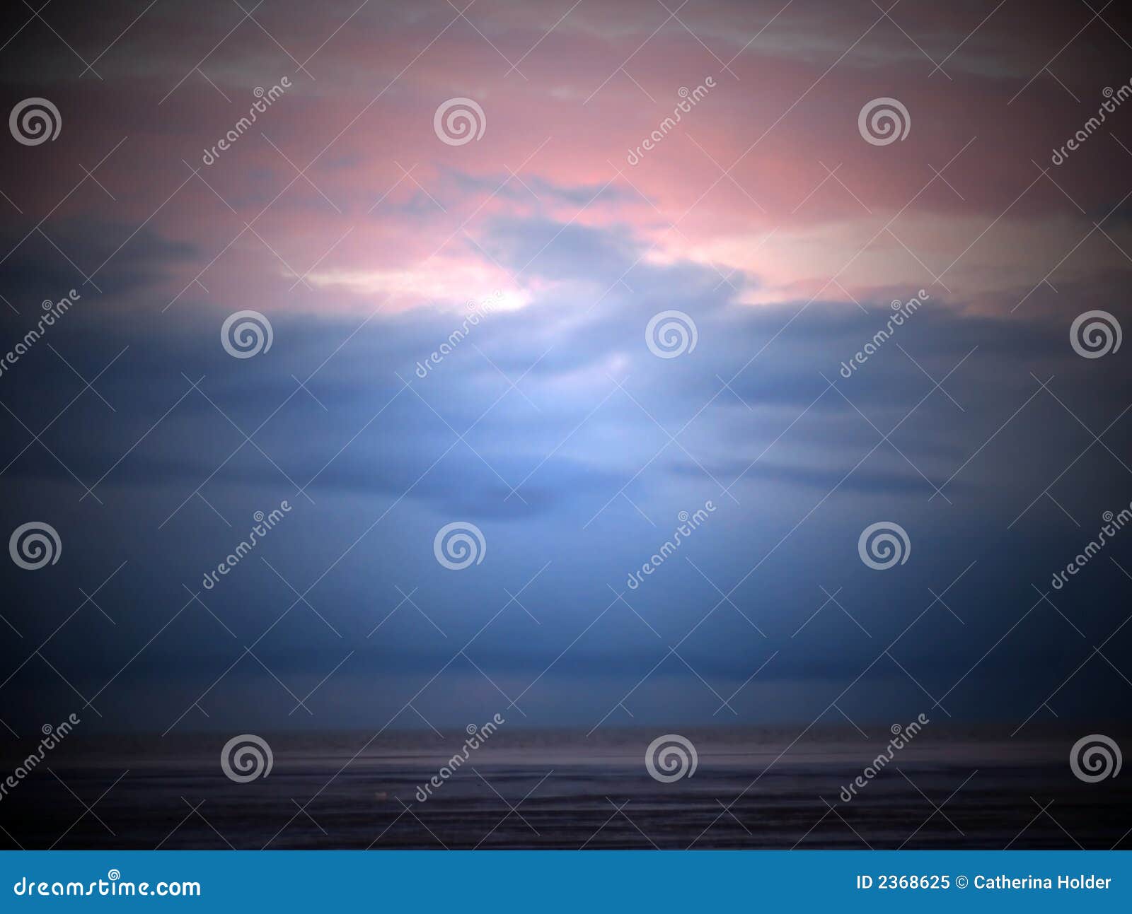 Storm at Sunset stock image. Image of sunset, beach, weather - 2368625