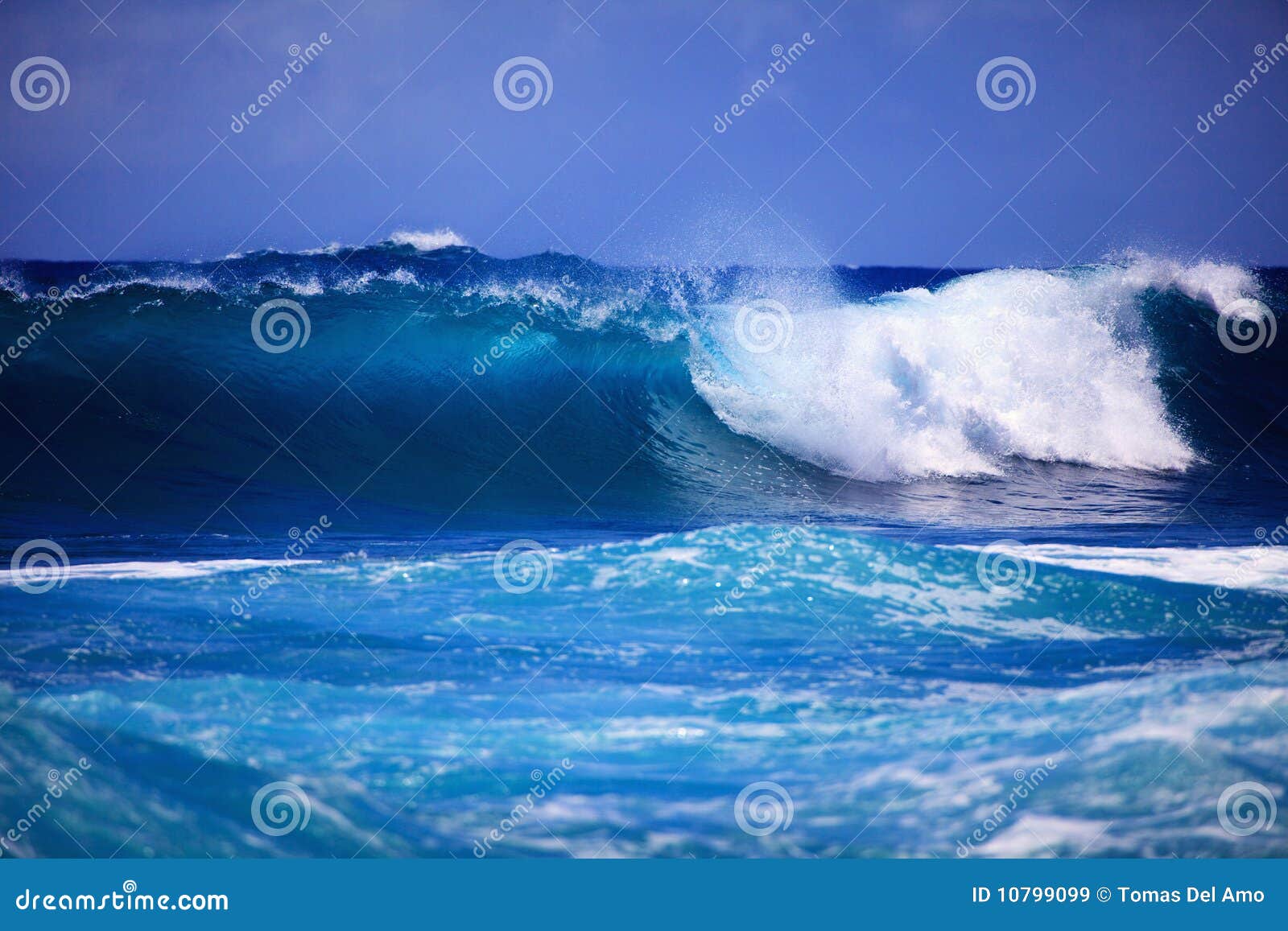 Storm Surf Surges Against Oahu Shore Stock Image - Image of nature ...