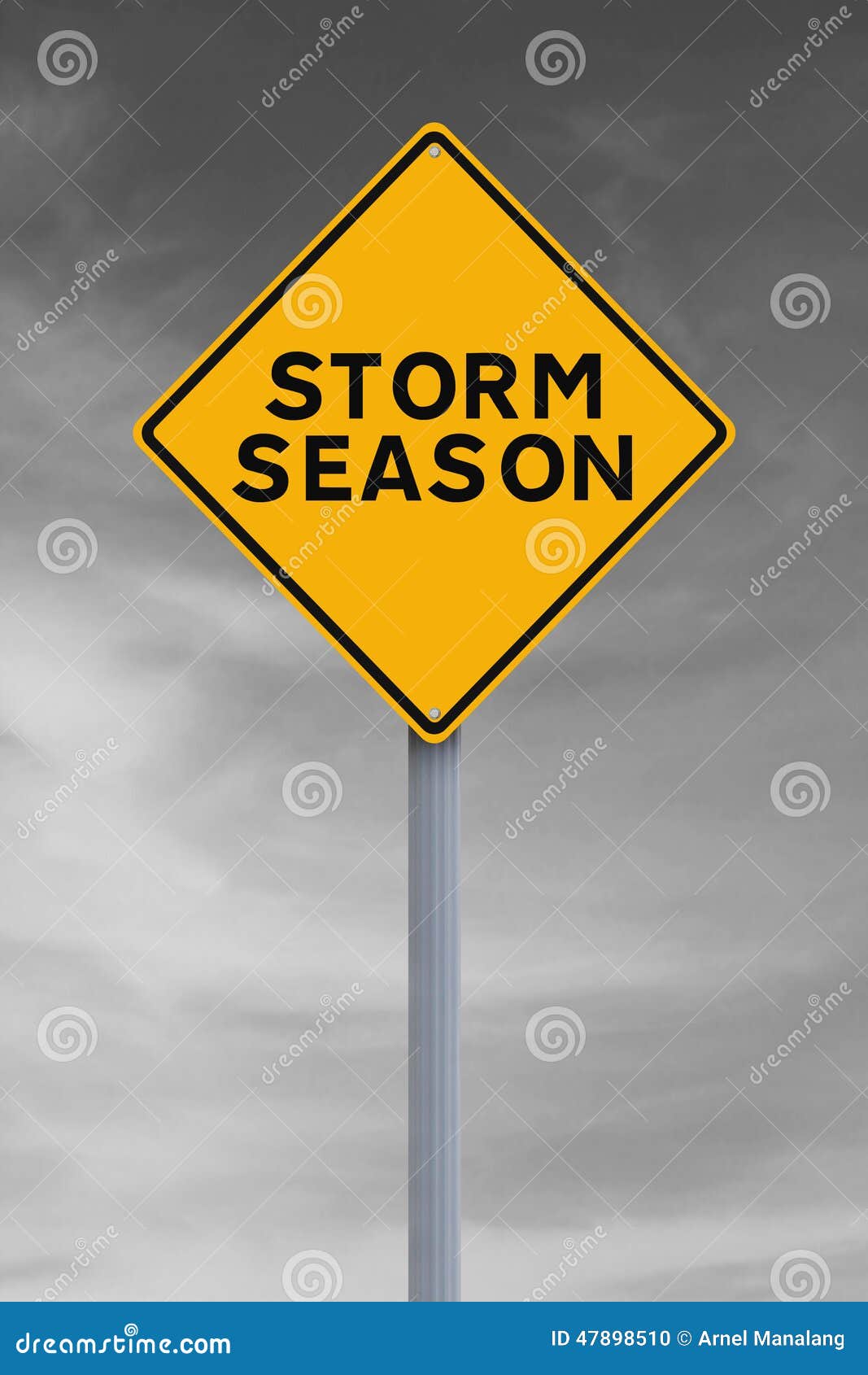 Storm Warning stock photo. Image of dark, beware, storm - 47898510