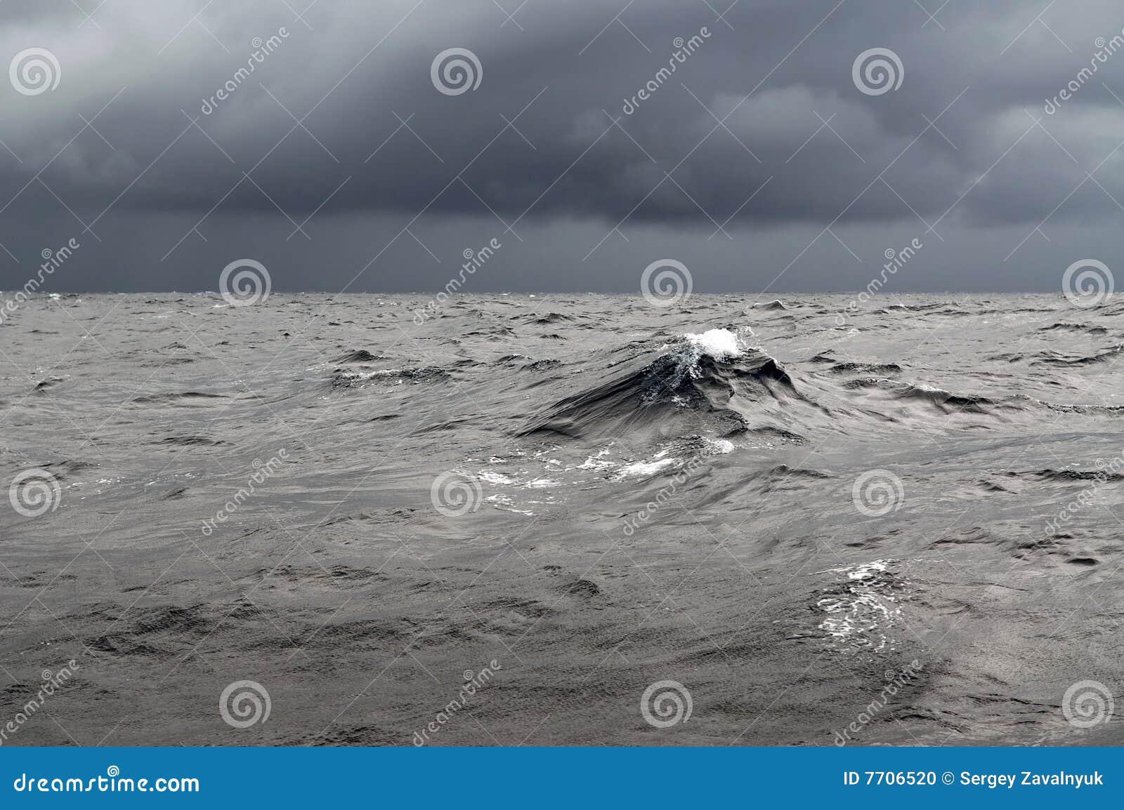 Storm Weather At Ocean Picture. Image: 7706520