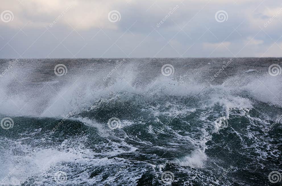 Storm stock image. Image of bubbles, waves, foam, seething - 46349963