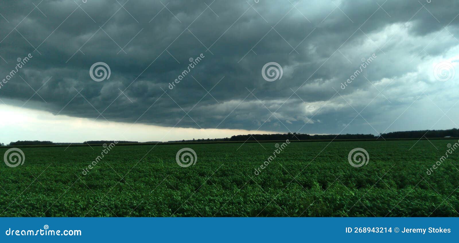 Storms Rain Greengrass Clouds Strange Stock Photo - Image of storms ...