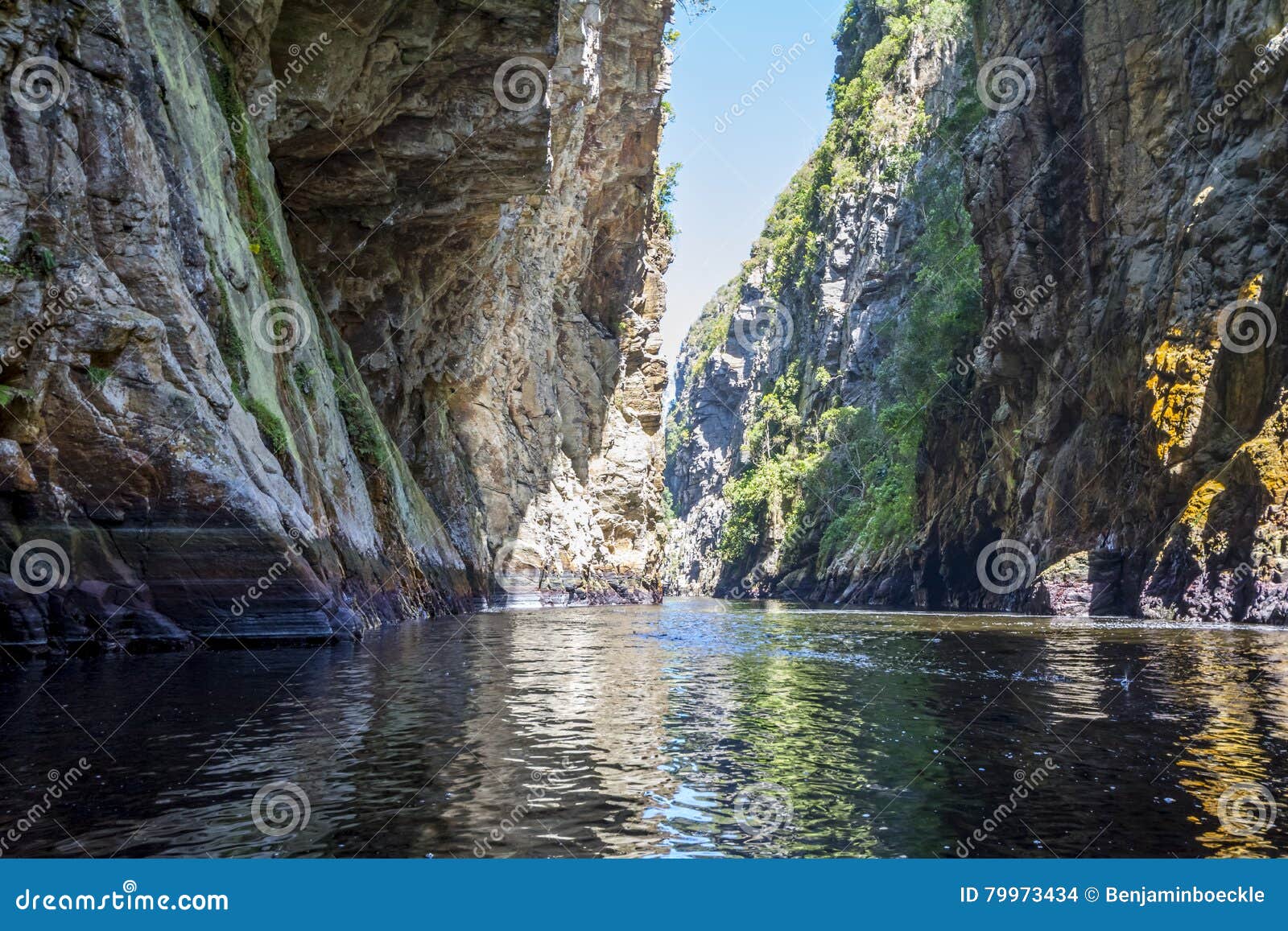 Storms River Canyon, Tsitsikamma, South Africa Stock Photo - Image of ...