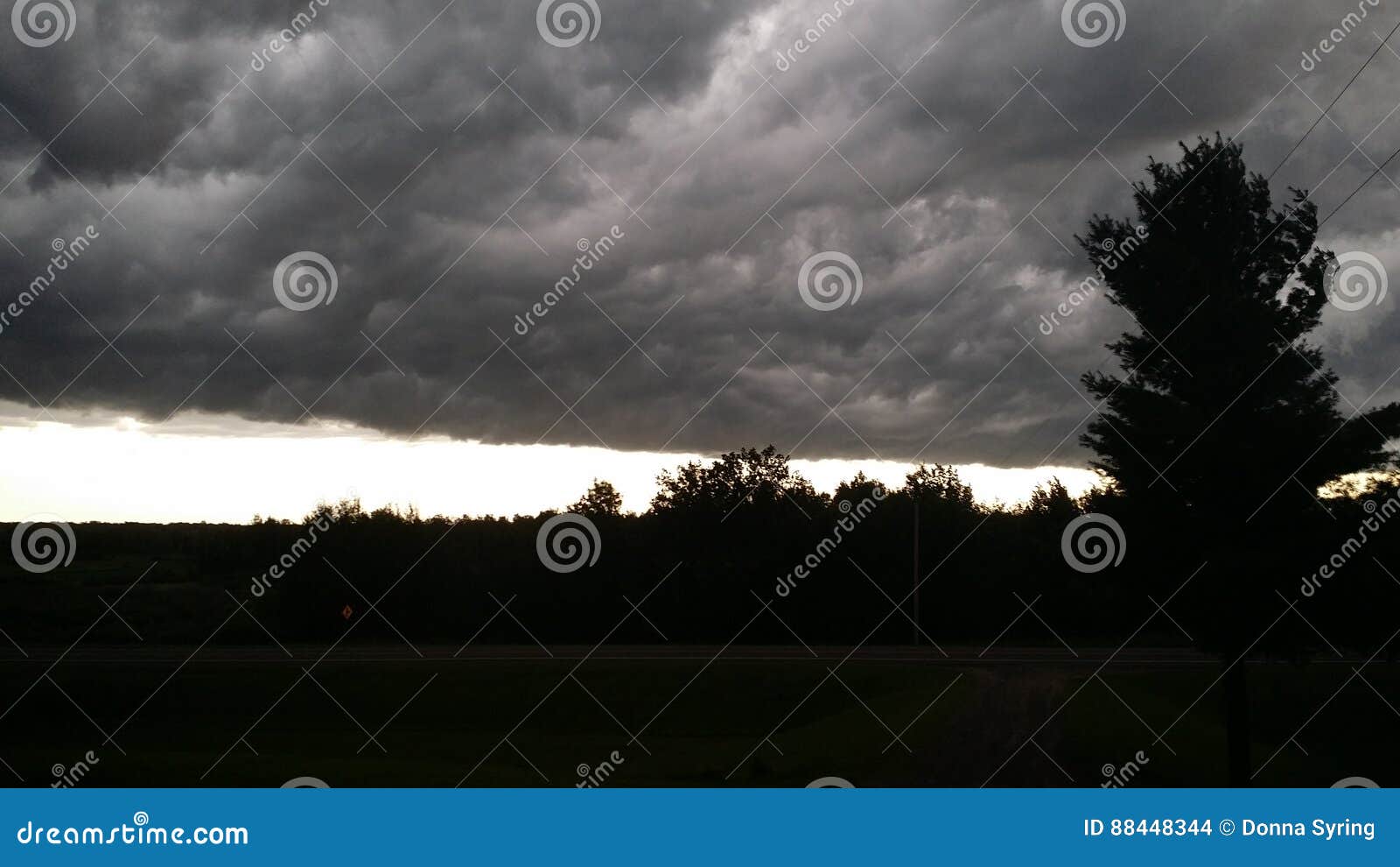 Storms Rolling in, Thunderstorms, Bad Weather Stock Photo - Image of ...
