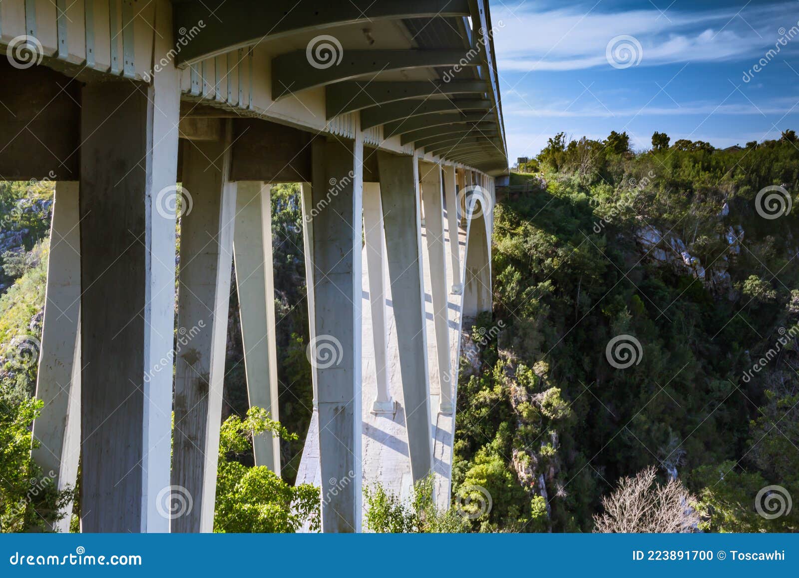 Stormsriver Bridge is a Deck Arch Bridge in Eastern Cape South Africa ...