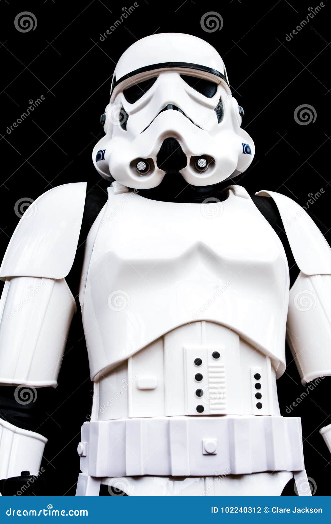 Stormtrooper de Star Wars fotografía editorial. Imagen de cara - 102240312