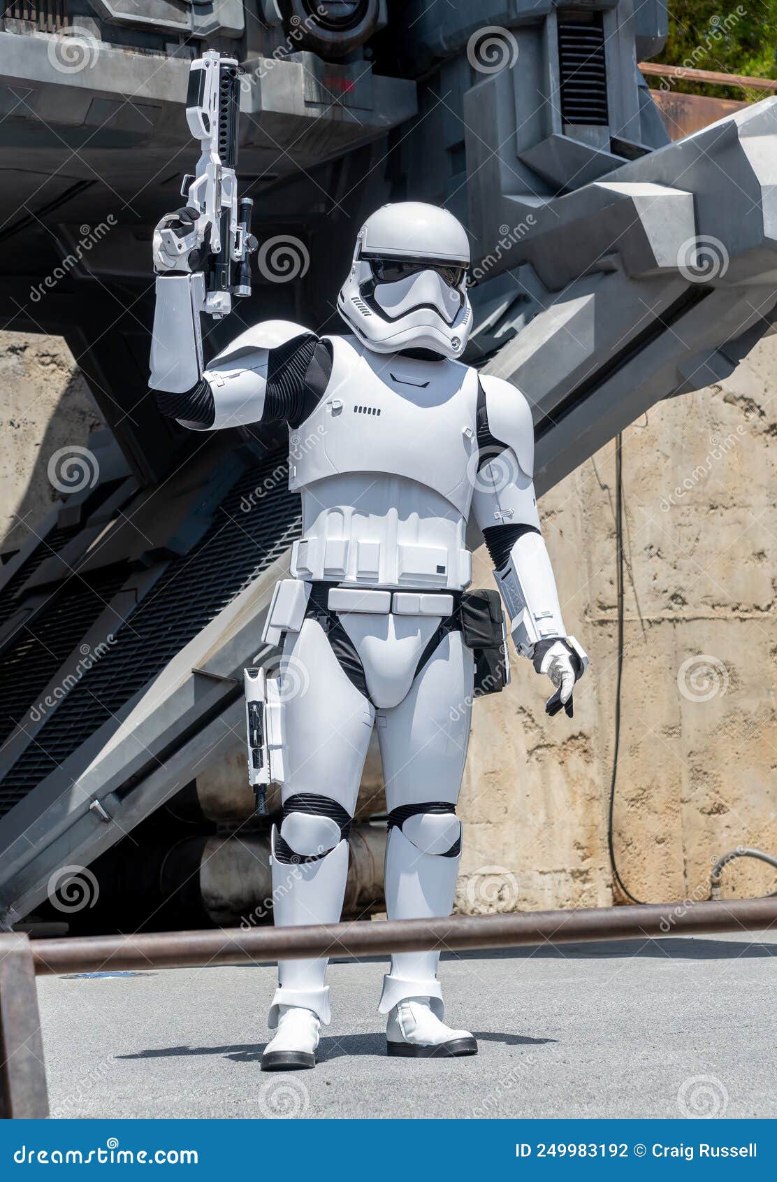 Stormtrooper Star Wars Characters at Disney Hollywood Studios Editorial ...