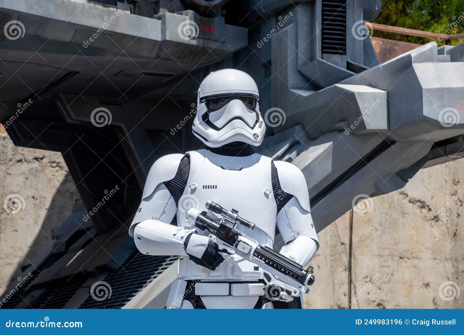 Stormtrooper Star Wars Characters at Disney Hollywood Studios Editorial ...