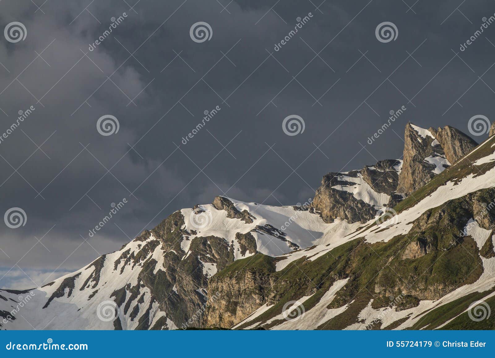 Stormy atmosphere stock image. Image of melchsee, clouds - 55724179