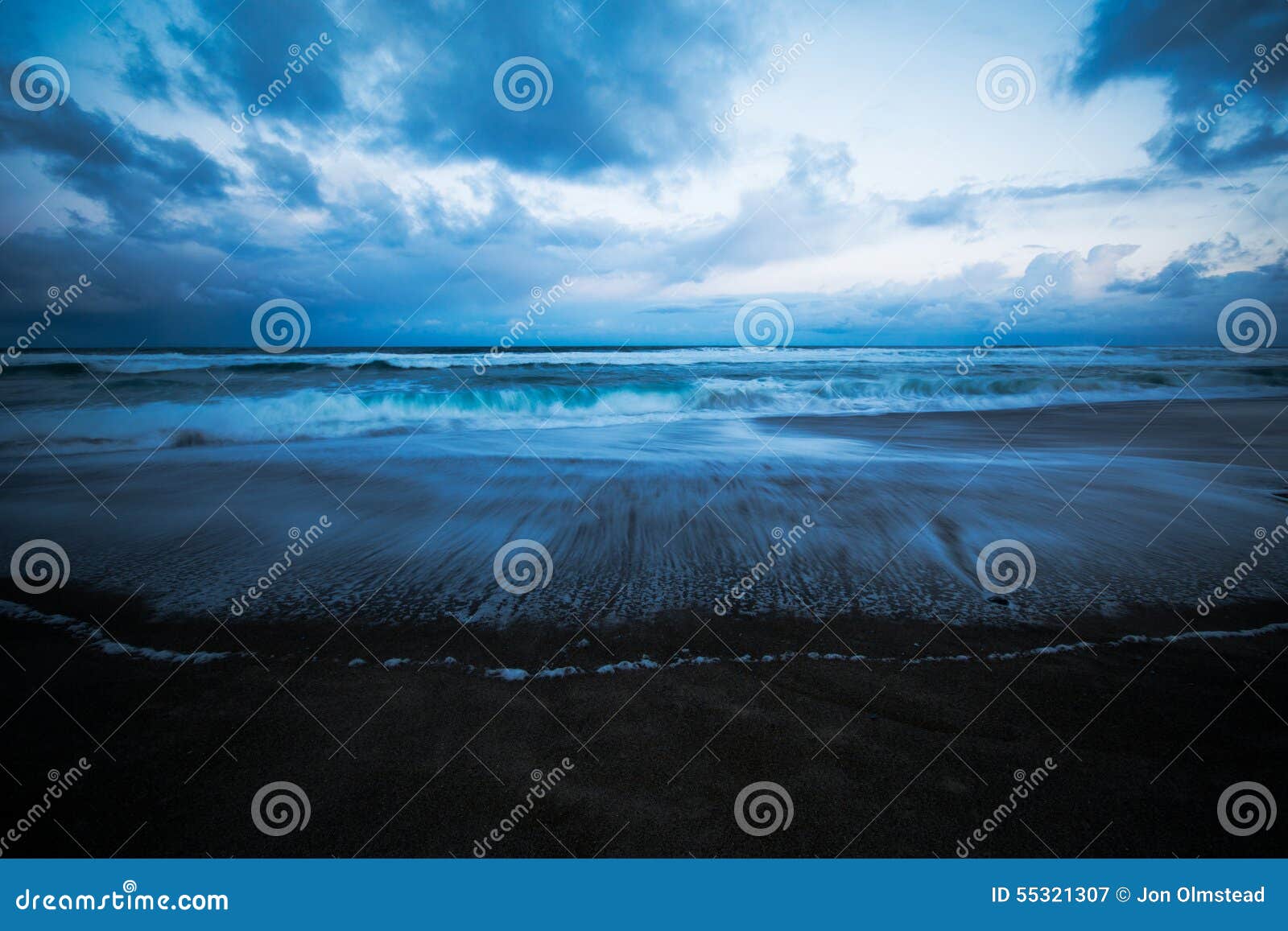 Stormy Blue Oregon Coast stock image. Image of coastline - 55321307