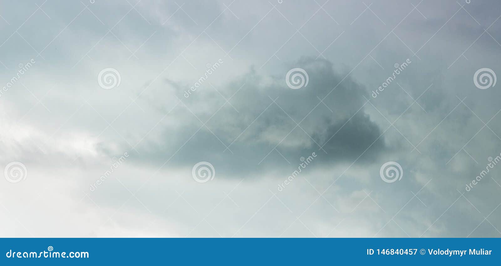A Stormy Cloud in the Gray Sky in Bad Weather_ Stock Image - Image of ...