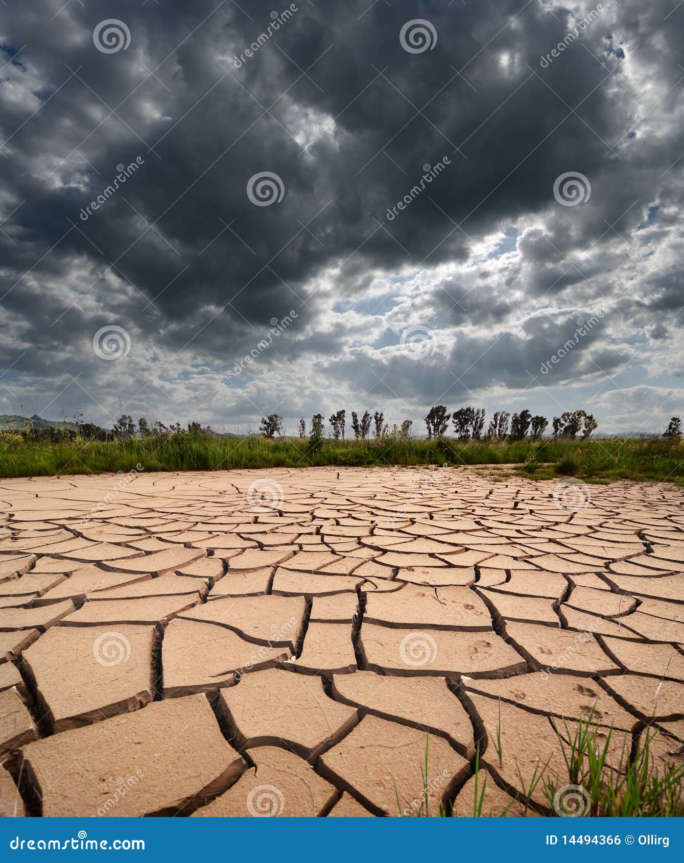 Cracked Dry Land Without Water Royalty-Free Stock Photography ...