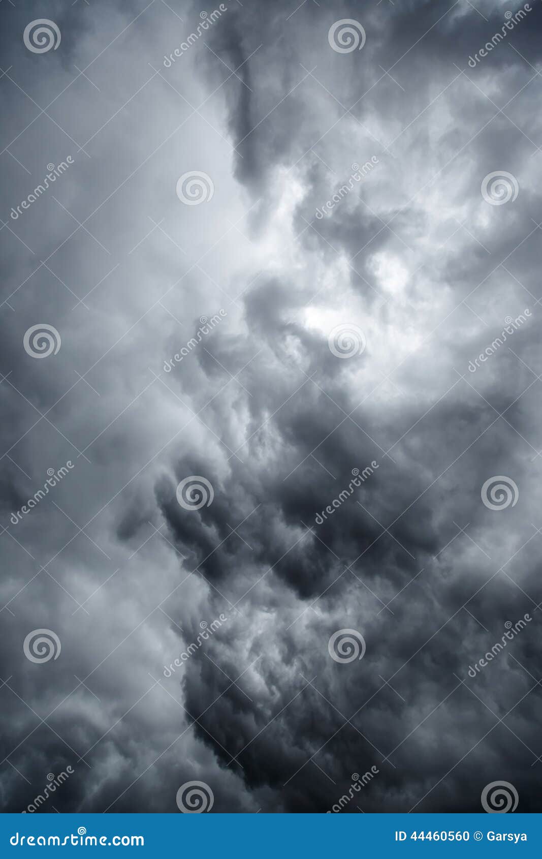 Stormy grey cloudy sky stock photo. Image of cloudscape - 44460560