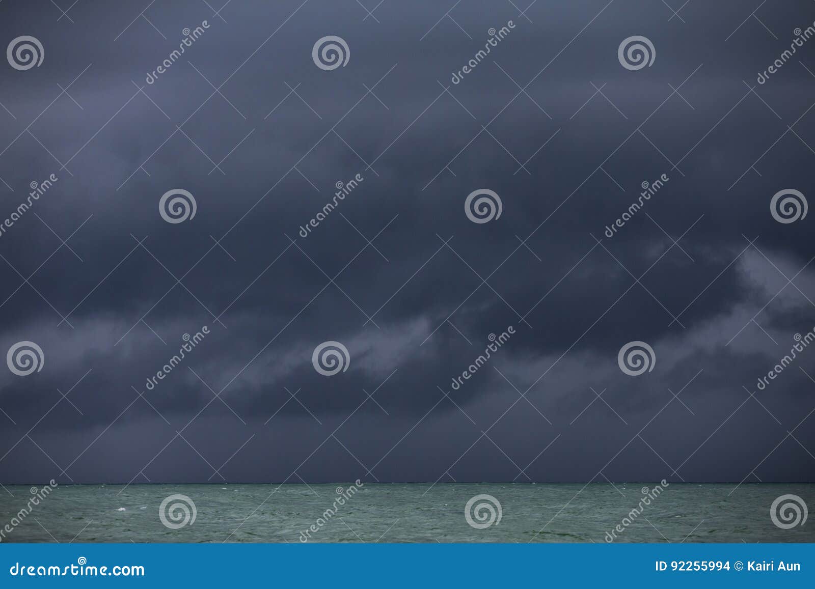 Stormy sky over ocean stock photo. Image of austral, space - 92255994