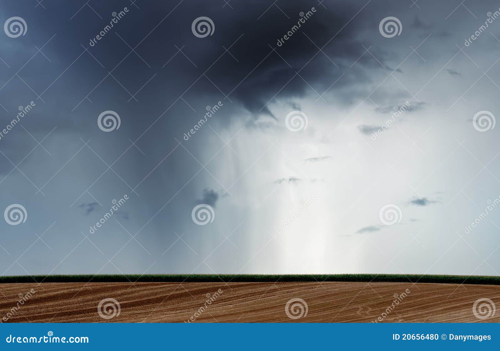 Stormy weather stock photo. Image of horizon, landscape - 20656480