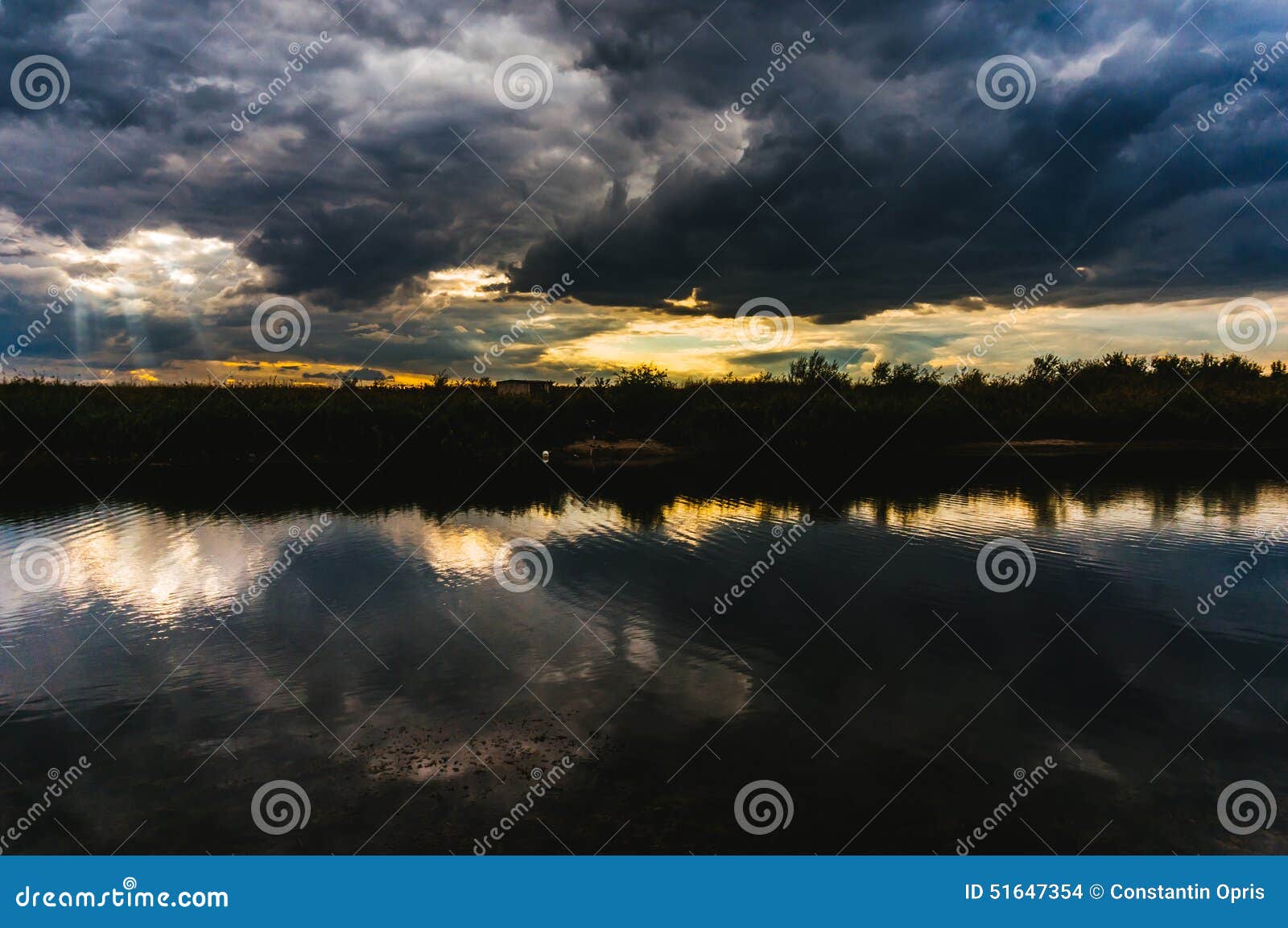 Stormy weather stock photo. Image of nebulous, gusty - 51647354