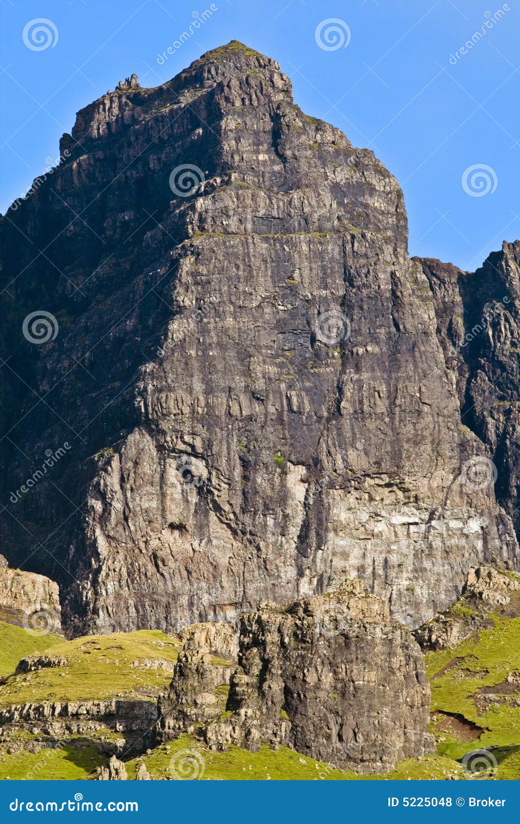 The Storr stock photo. Image of hiking, outdoor, lake - 5225048