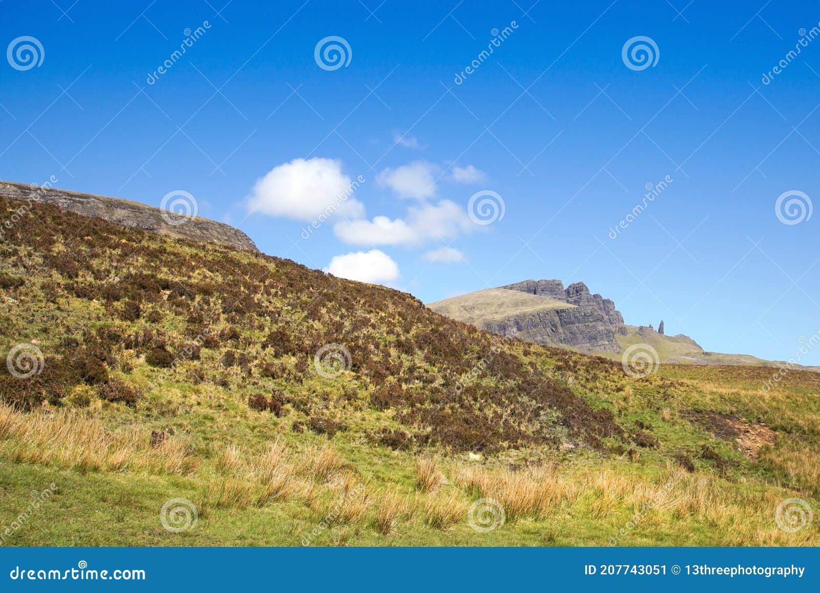 `the Storr` on the Isle of Skye Stock Image - Image of famous, hiking ...