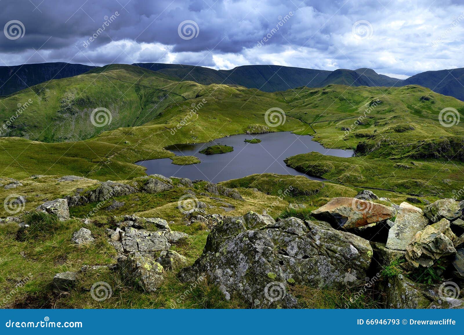 Storrm approaching stock image. Image of dodd, road, meadow - 66946793