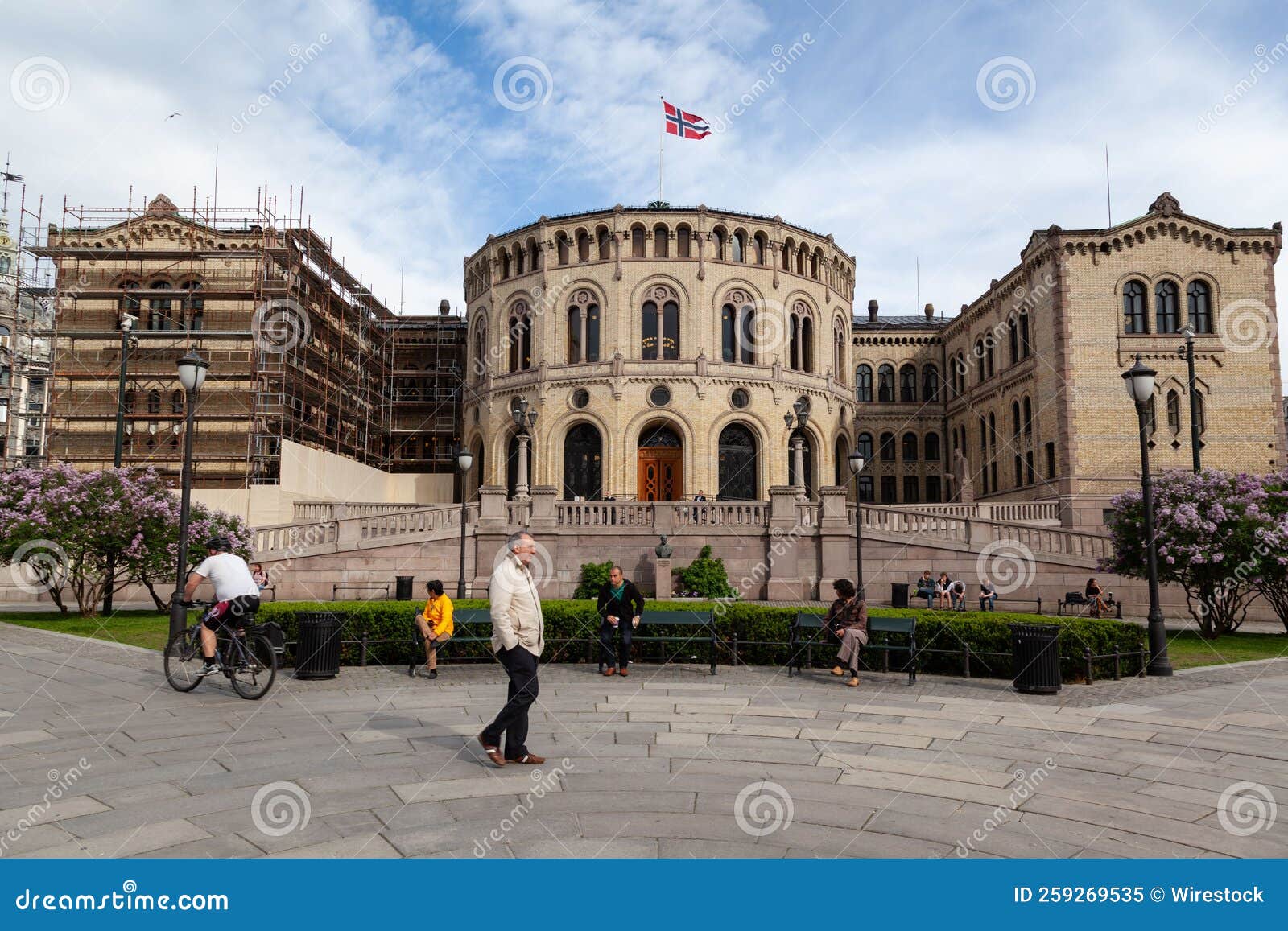 Storting Supreme Legislature of Norway in Oslo Editorial Image - Image ...