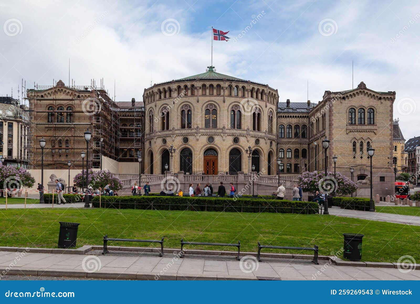 Storting Supreme Legislature of Norway in Oslo Editorial Stock Photo ...