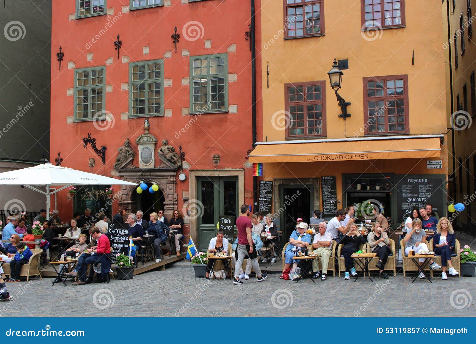 Stortorget in Stockholm. editorial photography. Image of sweden - 53119857