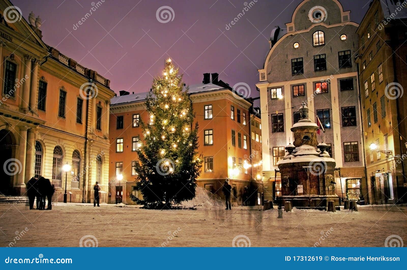 Stortorget, Stockholm, Sweden Stock Image - Image of gamla, christmas ...