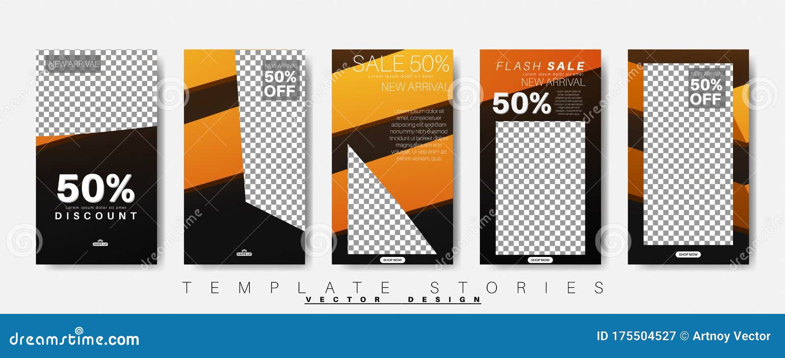 Story Background Template that Can Be Edited. Vector Background for ...