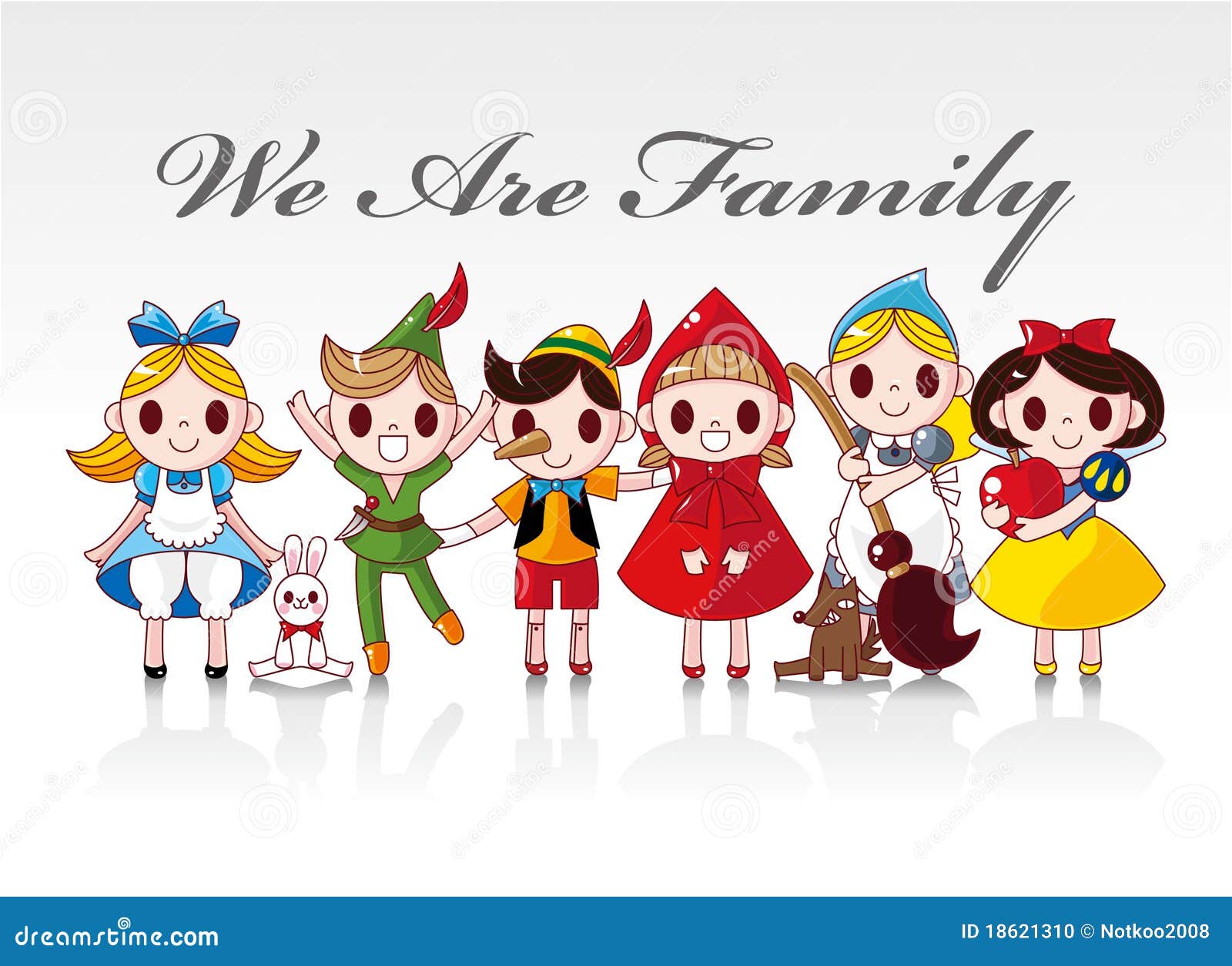 Story people card stock vector. Illustration of decorate - 18621310