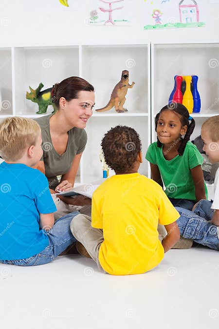 Story time stock image. Image of cheerful, little, colorful - 15865599