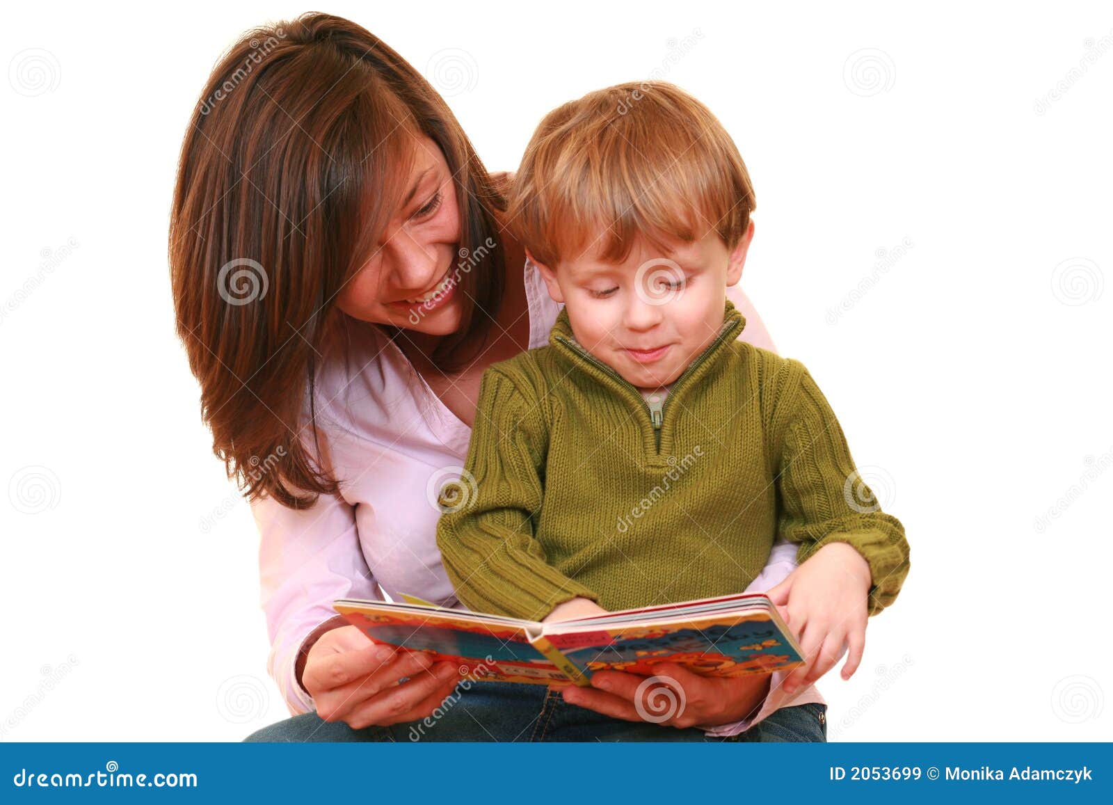 Story time stock image. Image of happy, preschooler, offspring - 2053699