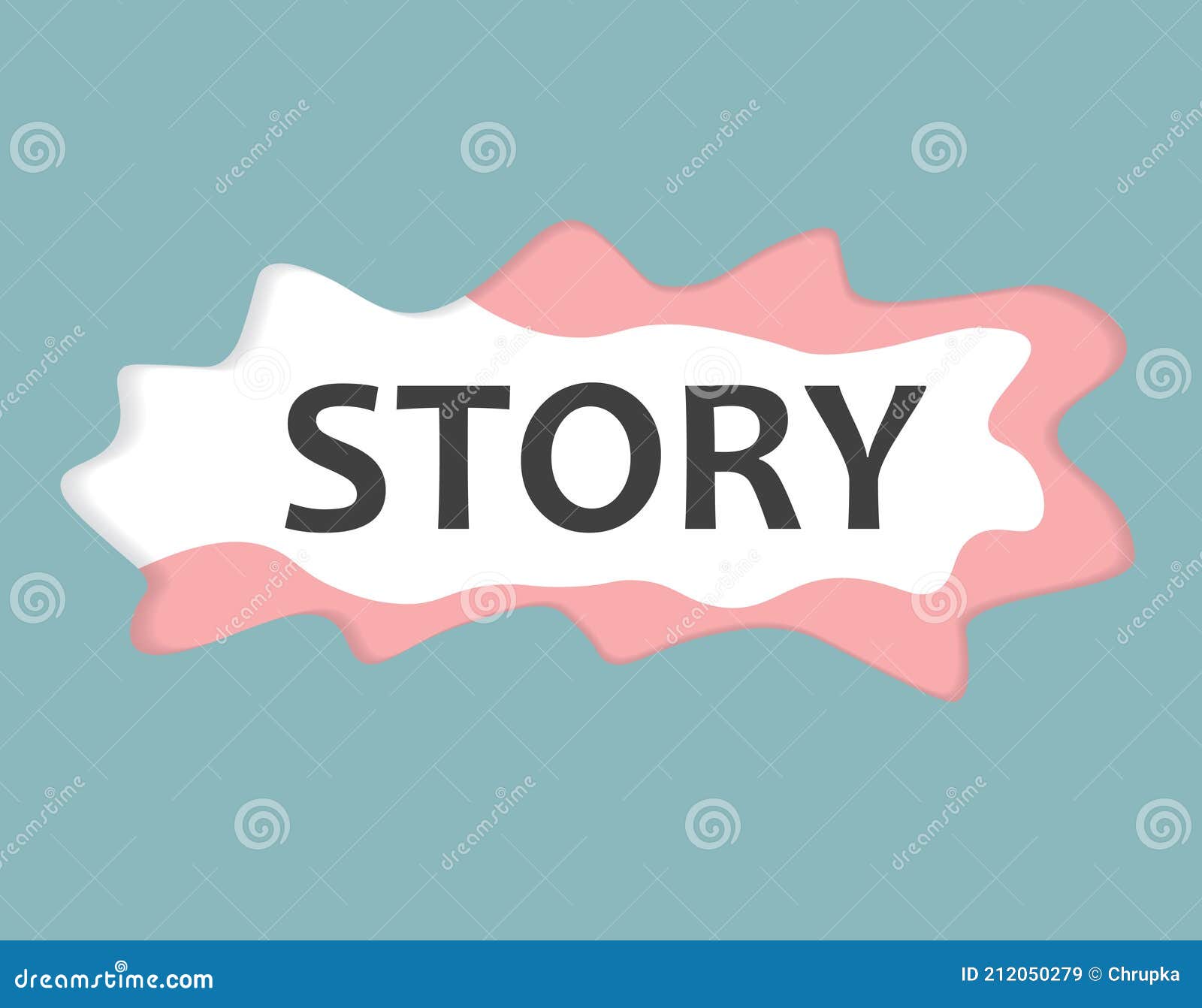 Story word concept stock vector. Illustration of memory - 212050279