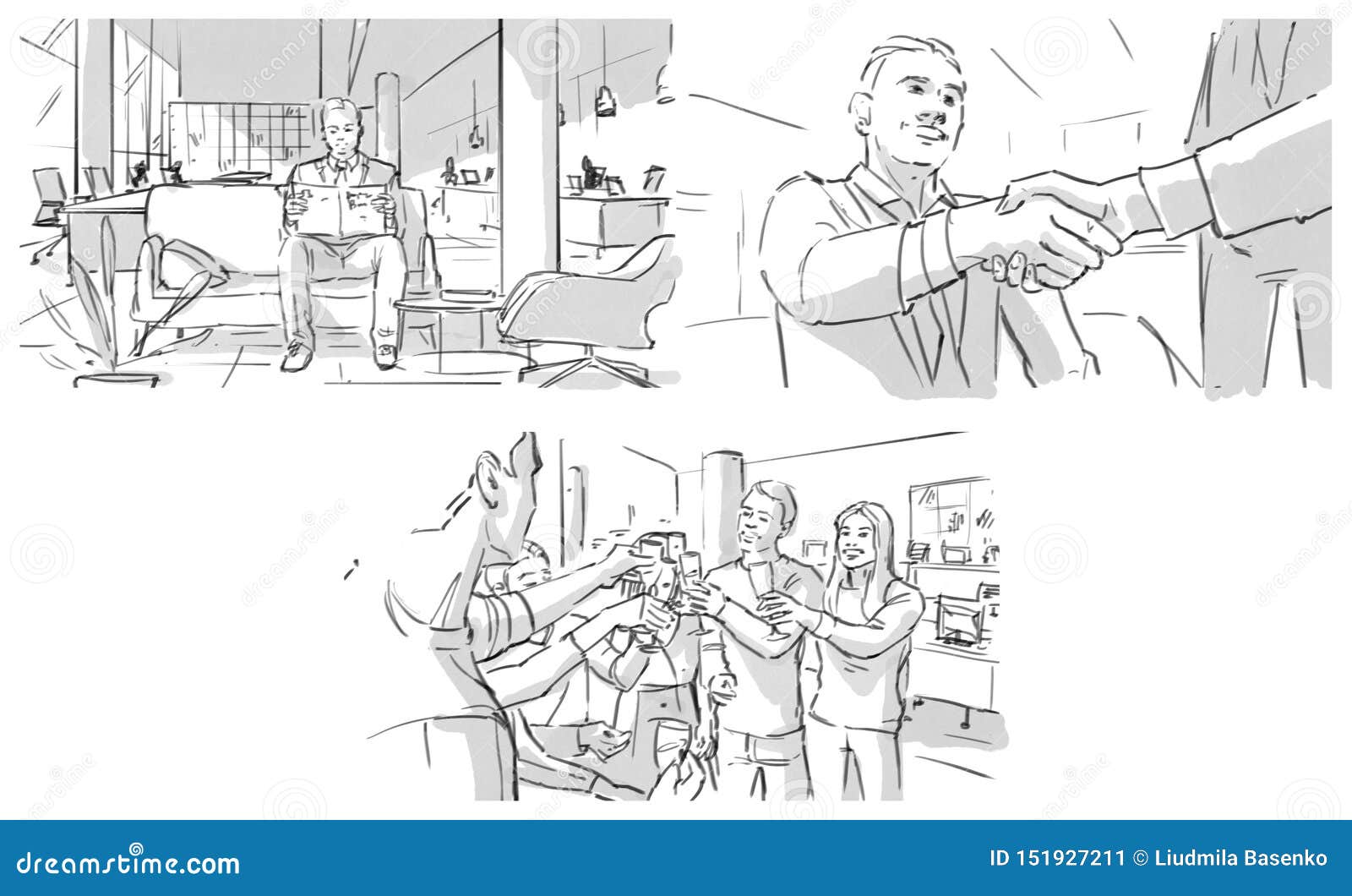 Interview Success Stock Illustrations – 10,766 Interview Success Stock ...