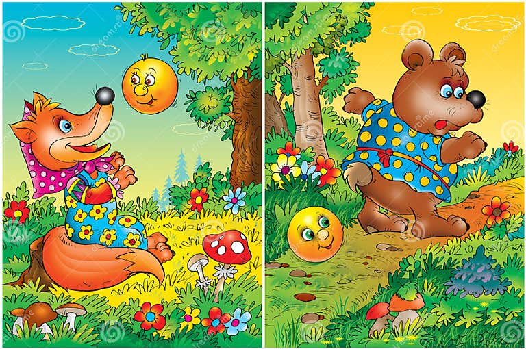 Storybook Background stock illustration. Illustration of colours - 1087523