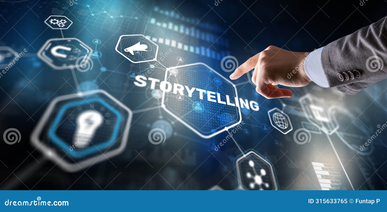 Storytelling Social and Cultural Activity of Sharing Stories Stock ...