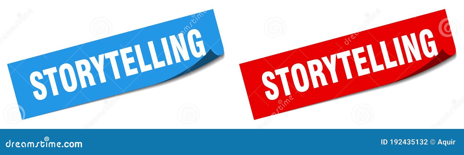 Storytelling Sticker. Storytelling Sign Set Stock Vector - Illustration ...