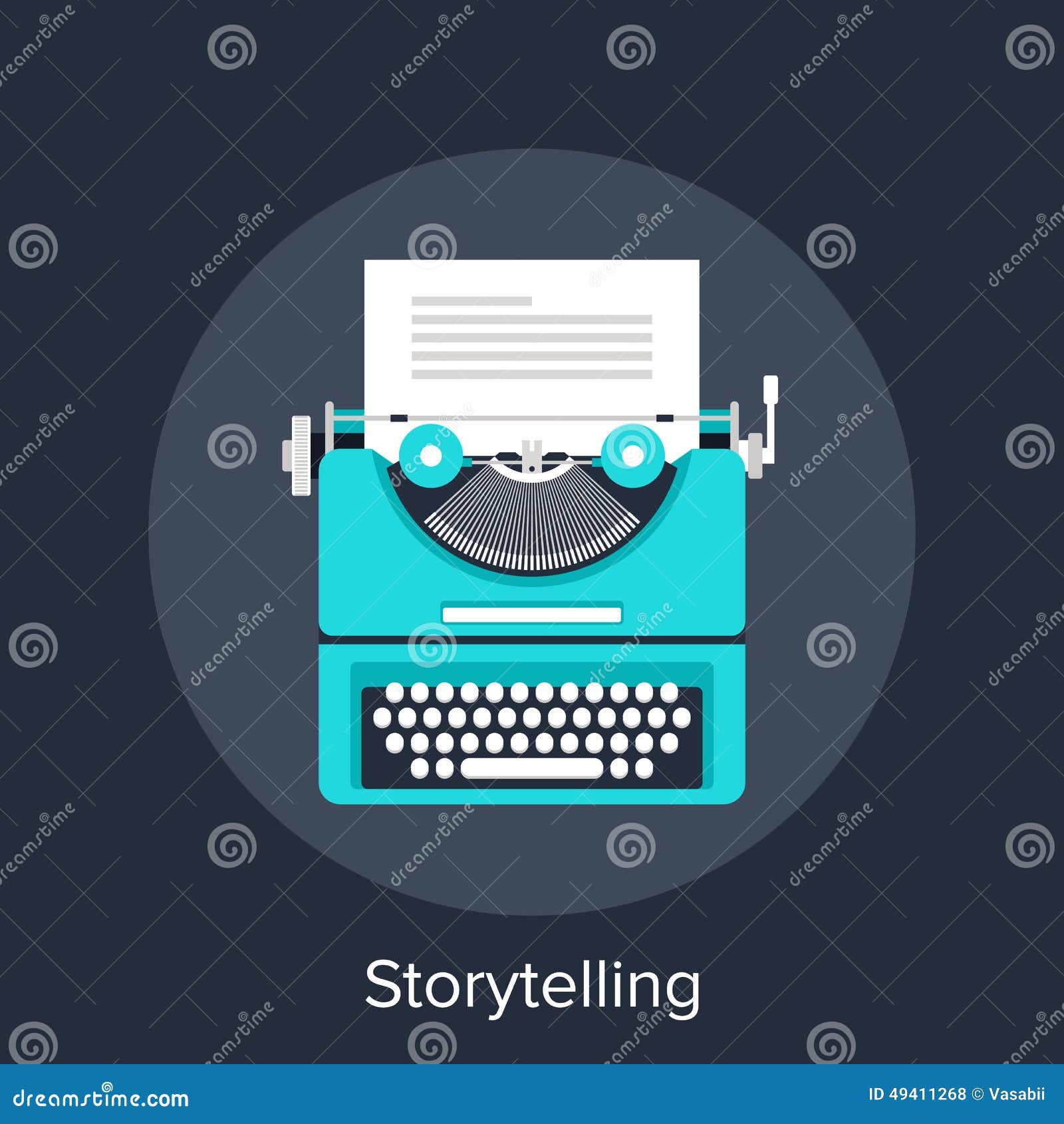 Storytelling Vector Illustration | CartoonDealer.com #49411268 Storytelling Vector Illustration | CartoonDealer.com #49411268