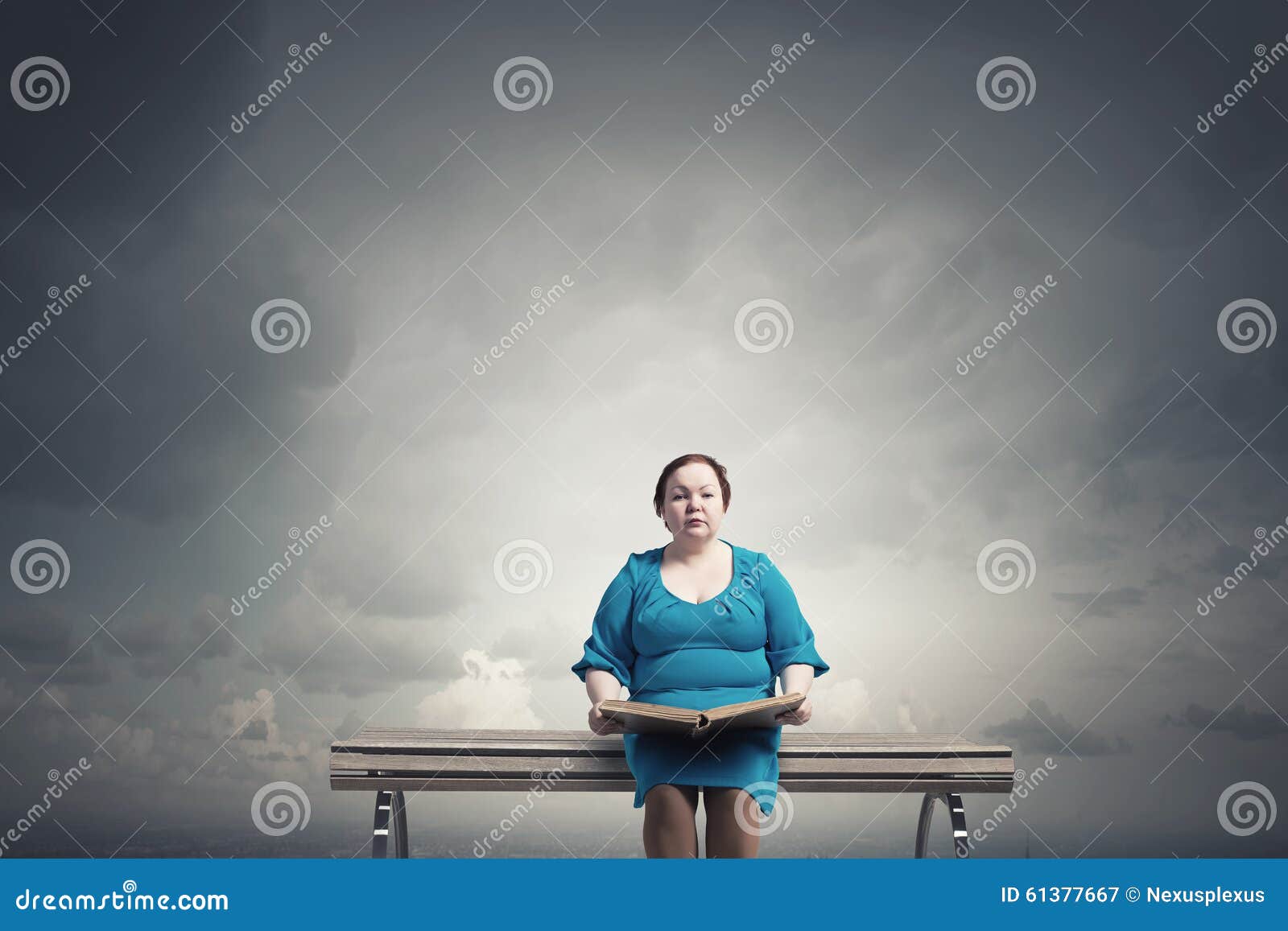 Stout woman. Concept image stock image. Image of person - 61377667