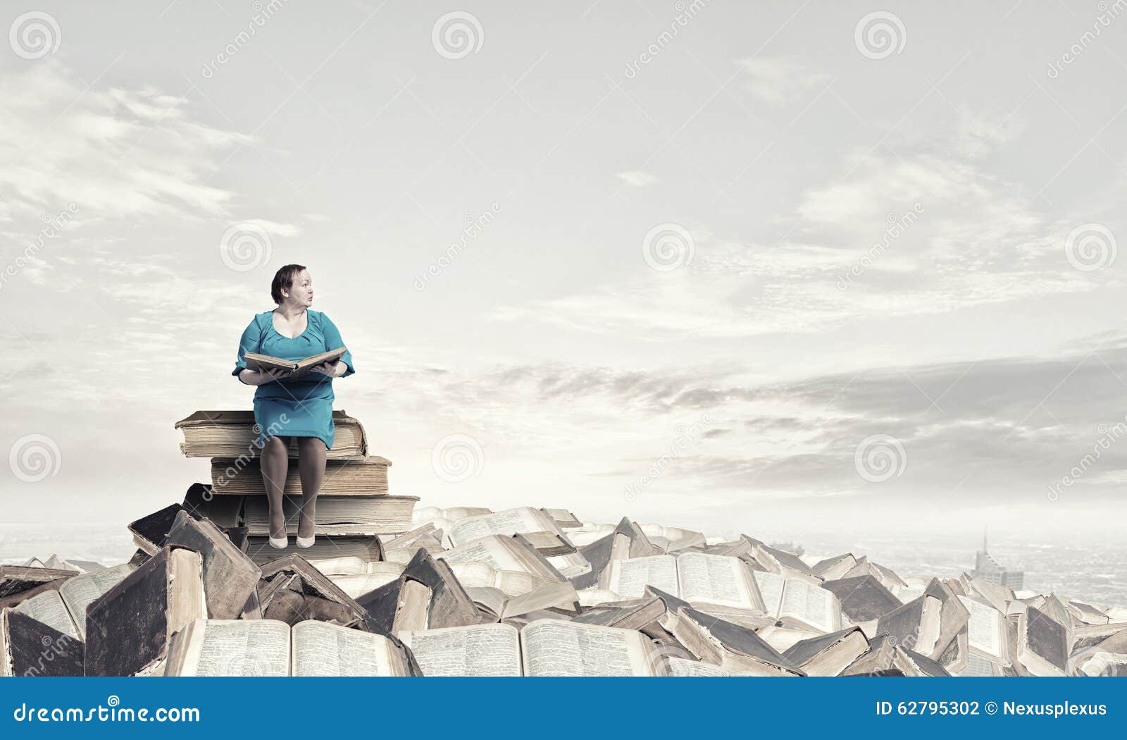 Stout woman. Concept image stock photo. Image of pile - 62795302