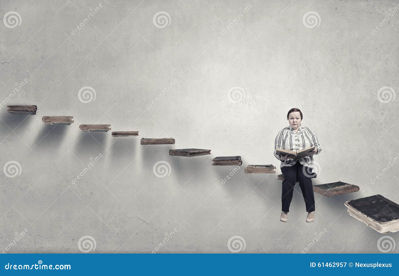 Stout woman. Concept image stock image. Image of length - 61462957