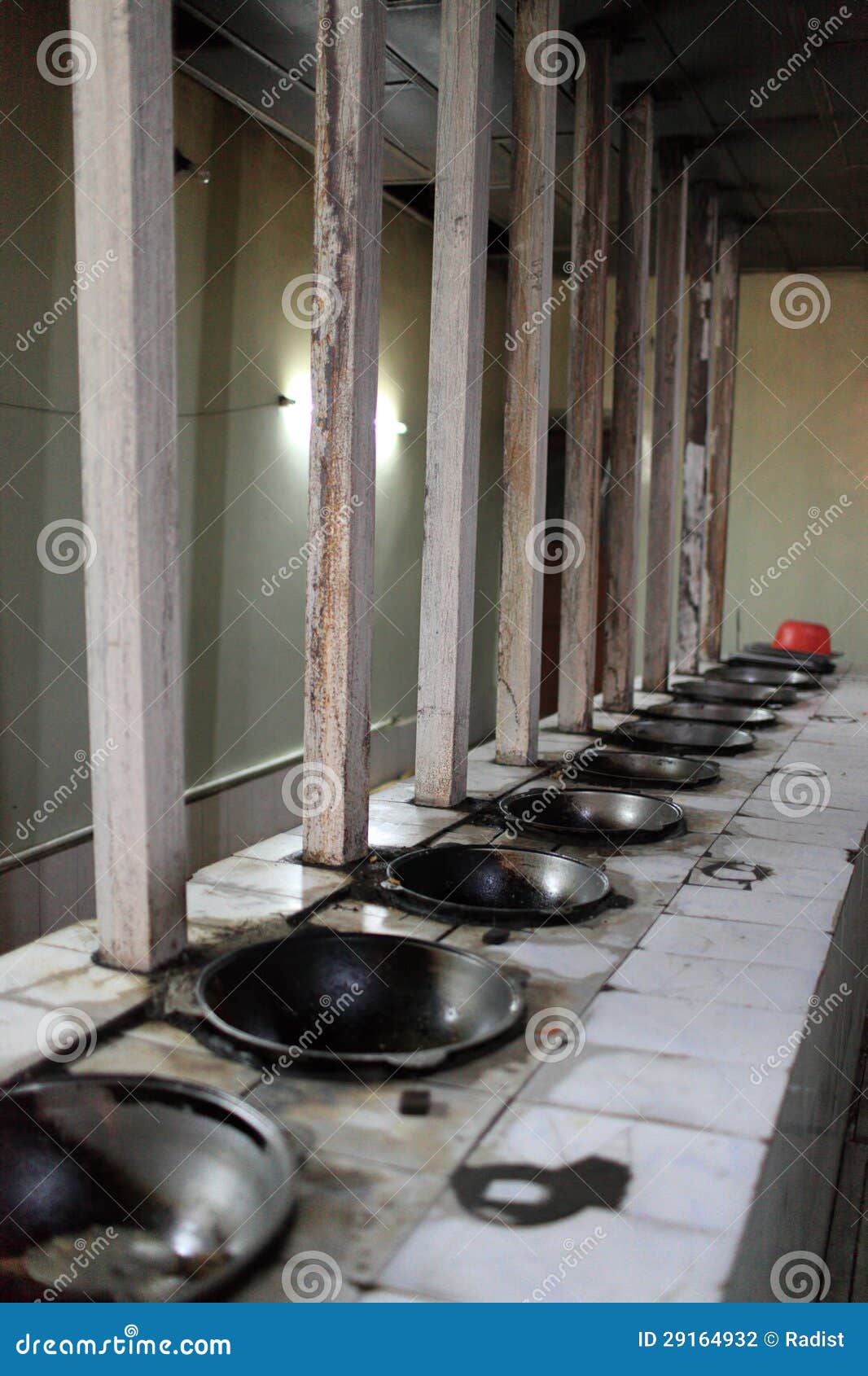 Stove for cooking pilaf stock photo. Image of gray, dark - 29164932