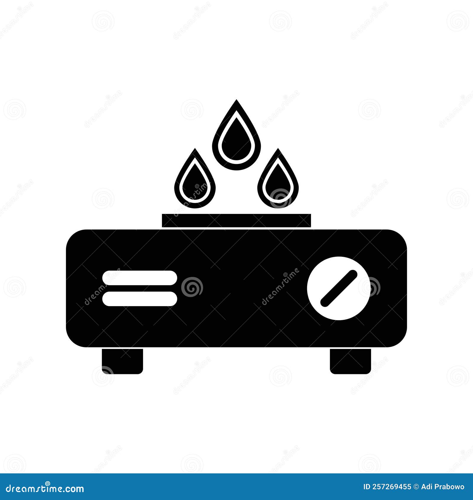 Stove Icon Logo Vector Design Stock Vector - Illustration of line ...