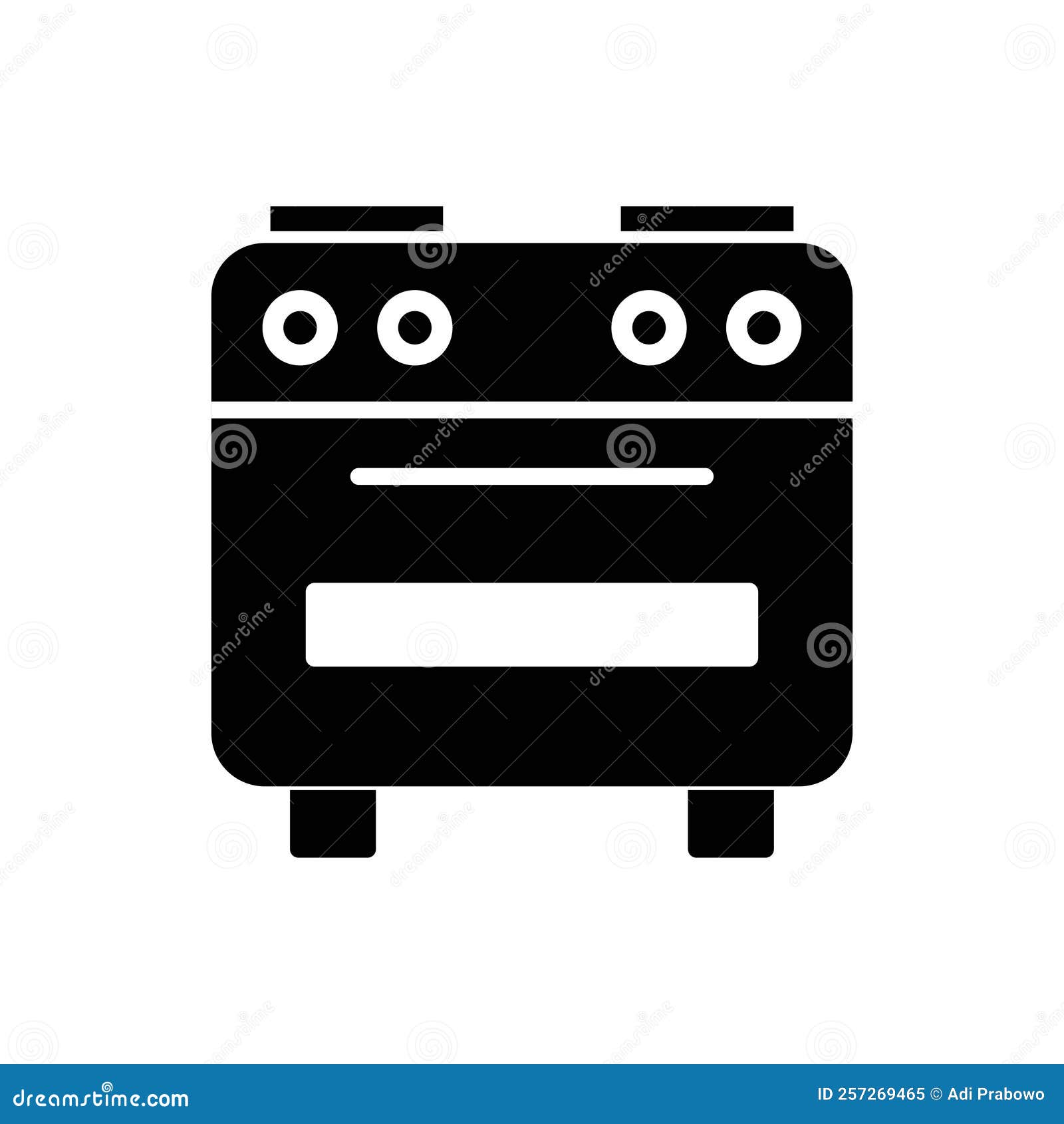 Stove Icon Logo Vector Design Stock Vector - Illustration of icon, home ...