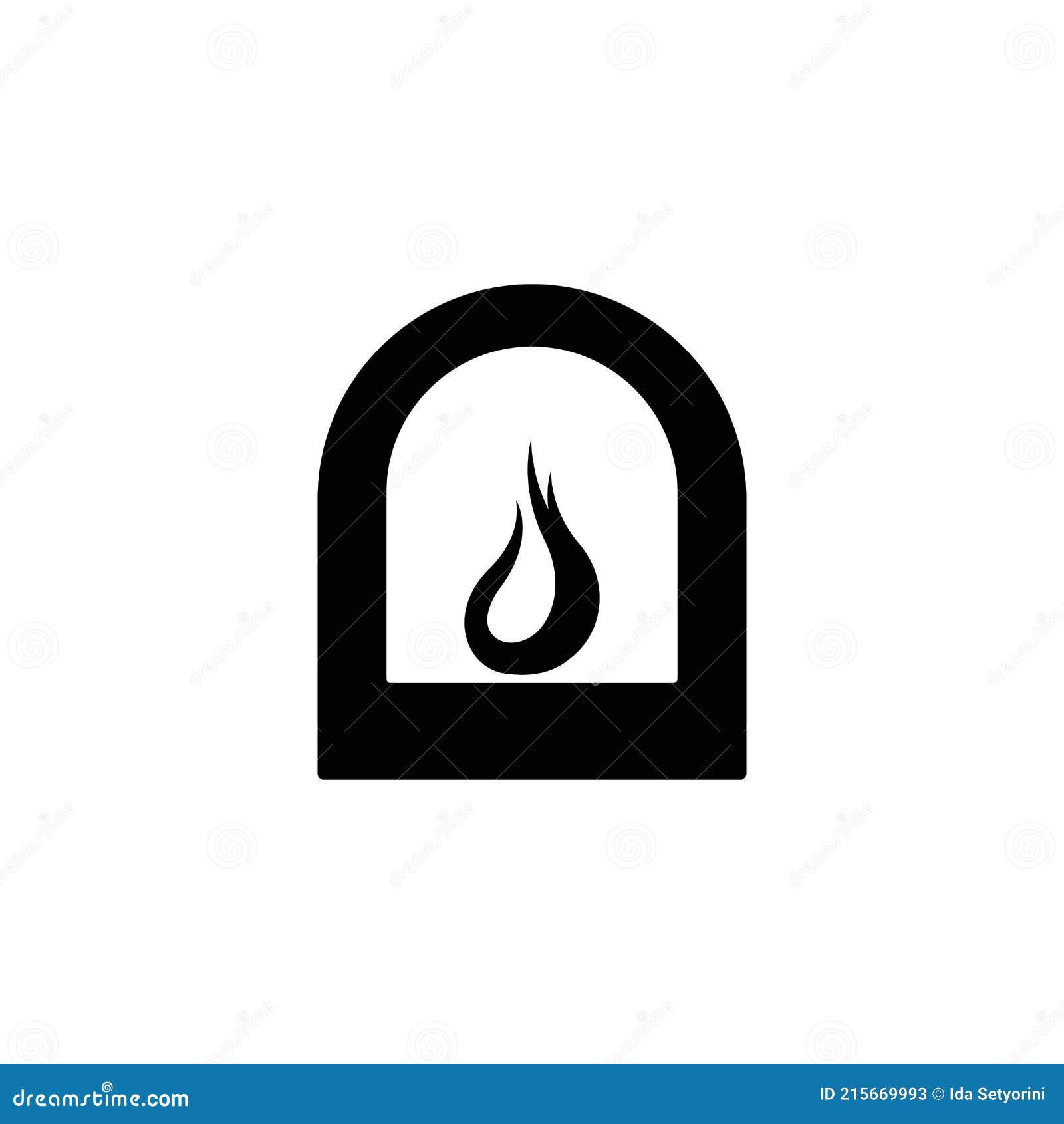 Stove logo stock vector. Illustration of appliance, fire - 215669993