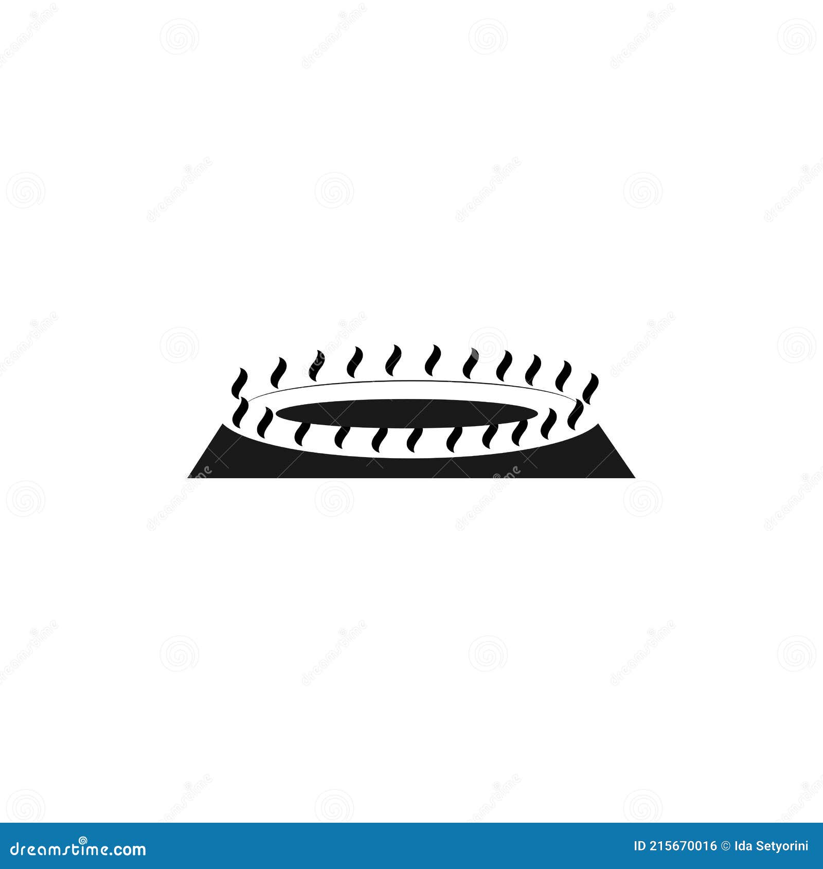 Stove logo stock vector. Illustration of cooking, company - 215670016