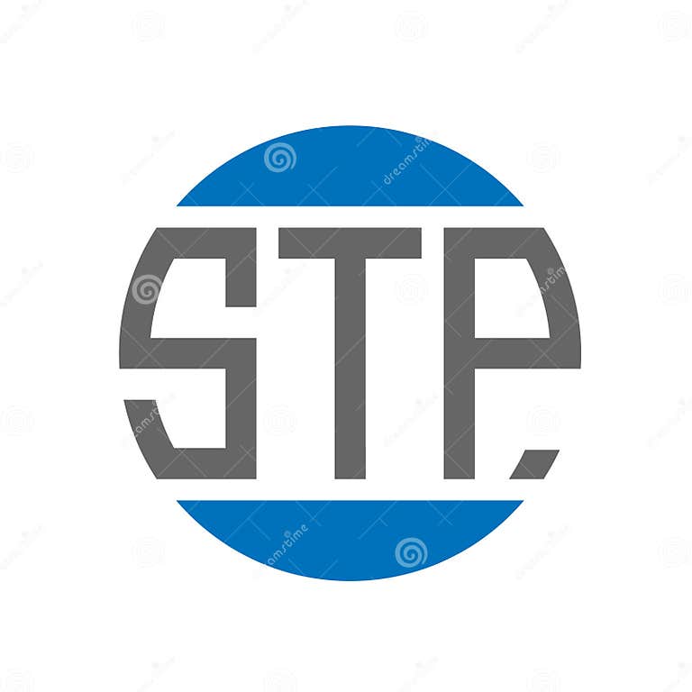 STP Letter Logo Design on White Background. STP Creative Initials ...