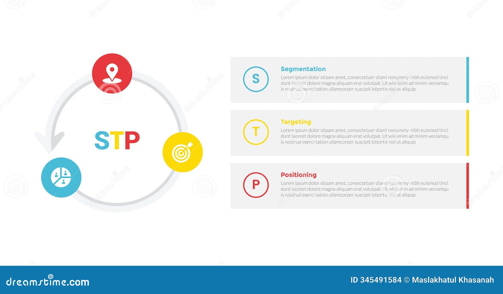 STP Marketing Analysis Infographics Template Diagram with Table and ...