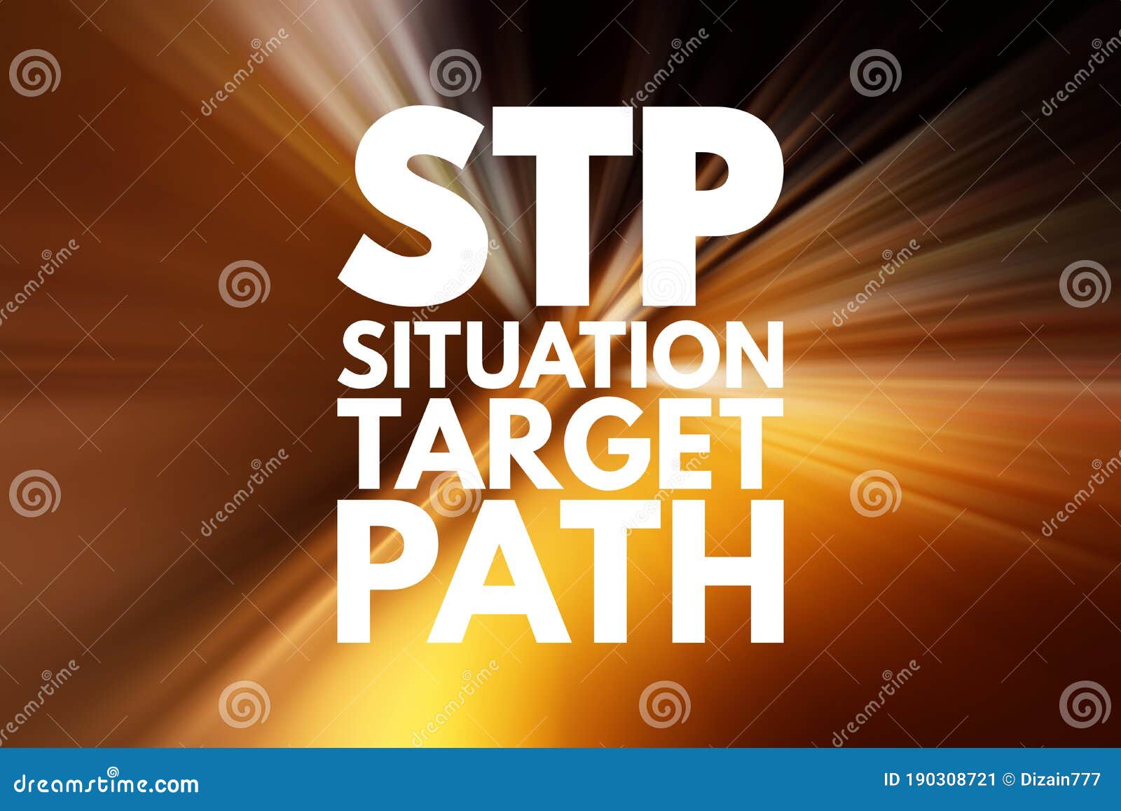 STP - Situation Target Path Acronym, Business Concept Background Stock ...