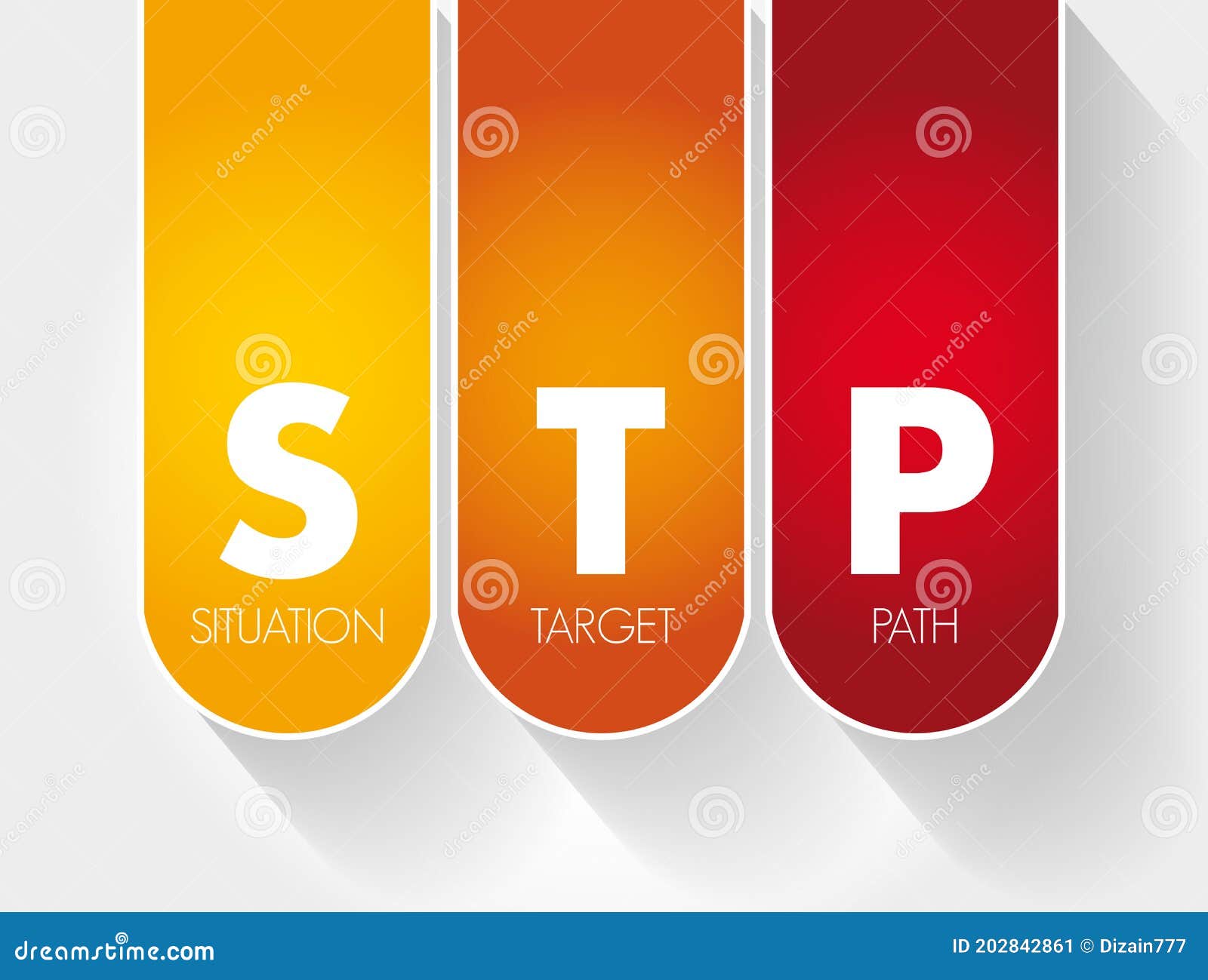 STP, Situation Target Proposal. Concept With Keyword, People And Icons ...